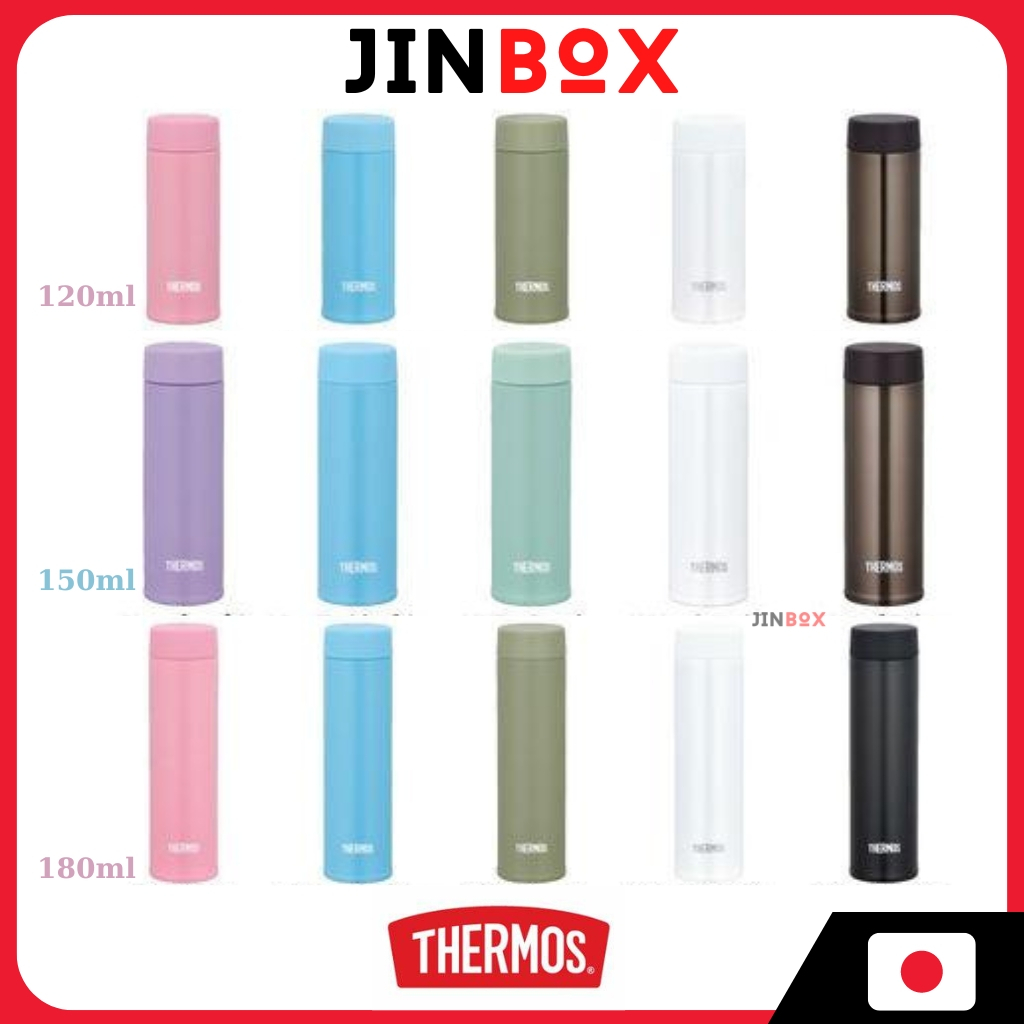 Thermos Water Bottle Vacuum Insulated Pocket Mug JOJ - 120ml/ 150ml ...
