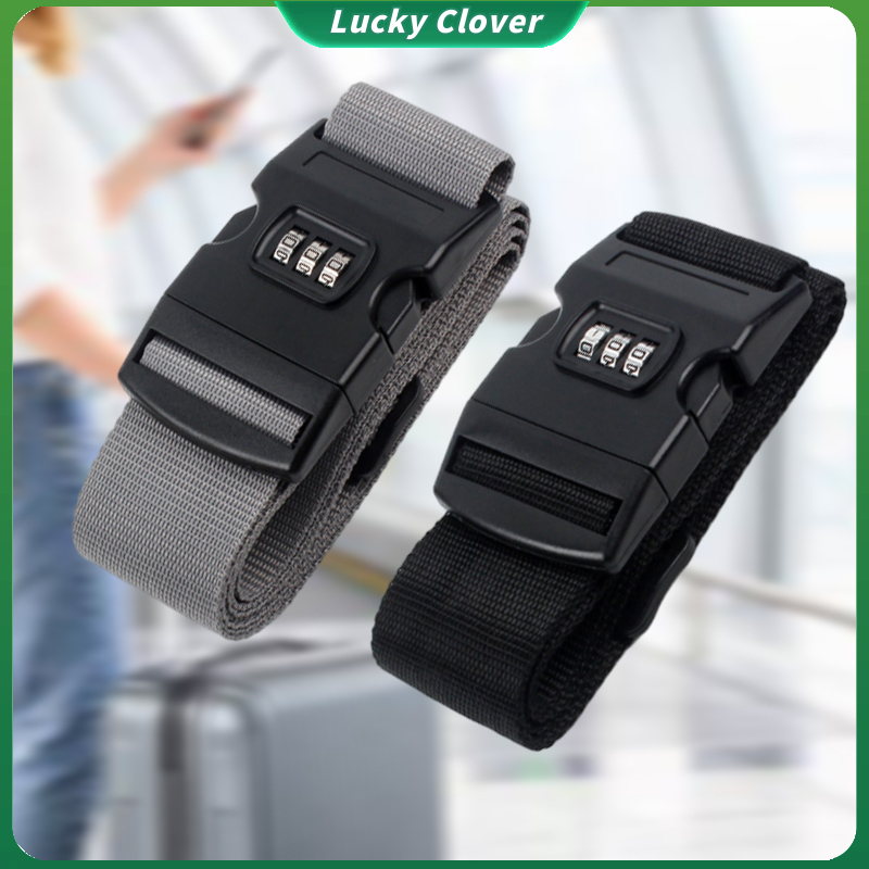 Universal Adjustable Suitcase Strap Travel Luggage Strap with Password ...