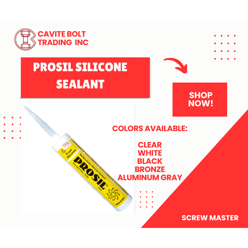 PROSIL SILICON SEALANT (1 TUBE) | Shopee Philippines