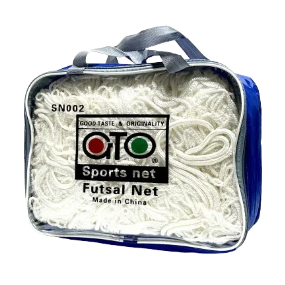 1PAIR GTO FUTSAL NET WITH BAG SN002 (WHITE) WITH STAIN | Shopee Philippines