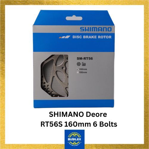 Shimano rotor RT56 6 bolts 160mm | Shopee Philippines
