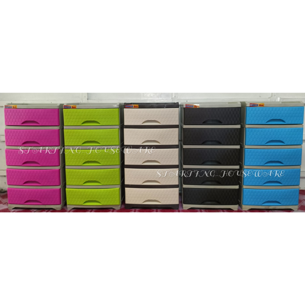 #398-5L UNI-LUCKY RATTAN TABLE / 5 LAYER RATTAN DRAWER / CABINET ...