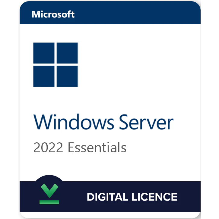 Microsoft Windows Server 2022 Essentials - Digital Licence - 25 digit ...