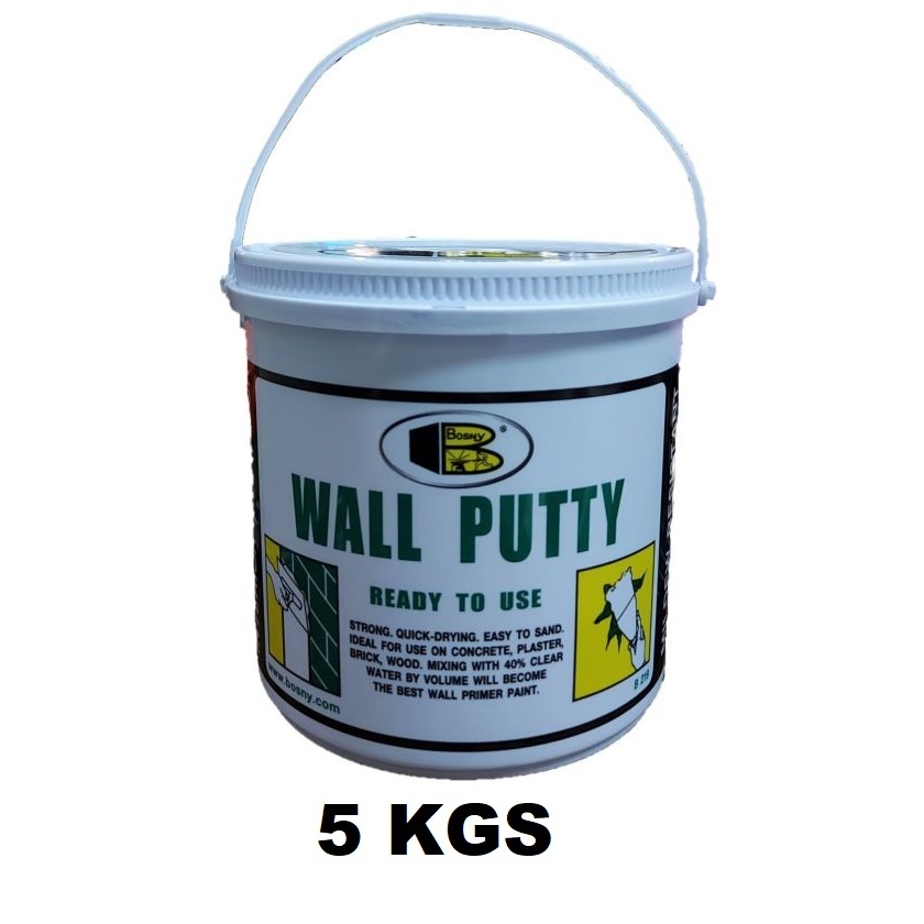 Bosny Wall Putty 5kg | Shopee Philippines