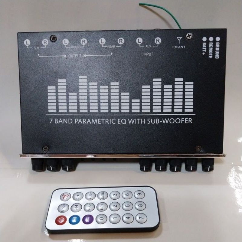PARAMETRIC 7BAND EQUALIZER WITH BLUETOOTH | Shopee Philippines