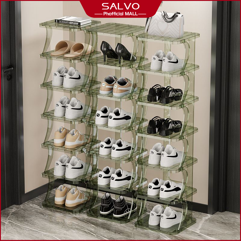 Shoes Rack Organizer Multi-layer Space Saving Storage Shelves shoe ...
