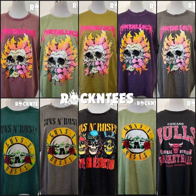 ROCK N TEES | C0TT0N 0N | 3RD COLLECTION | Shopee Philippines