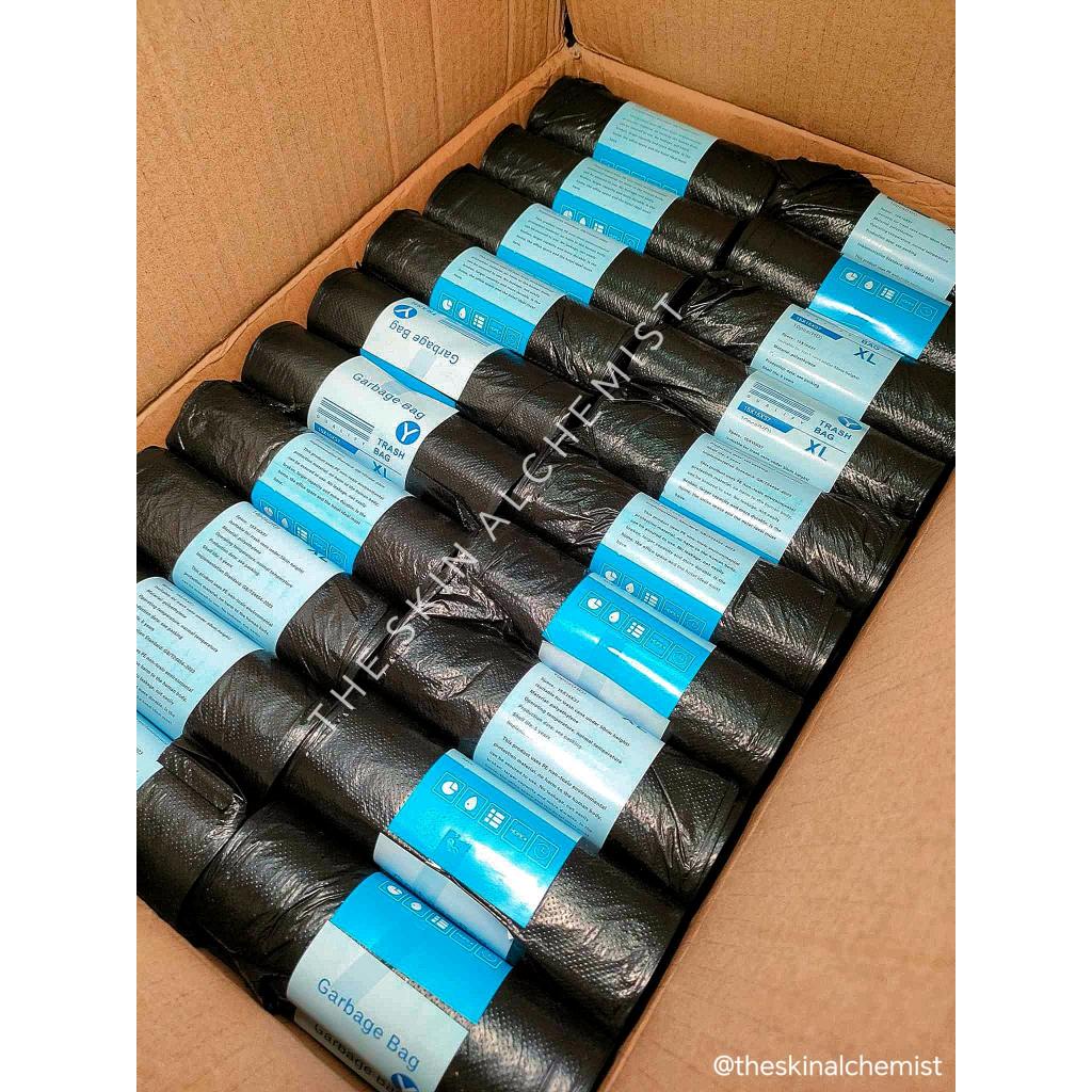 Black Durable Disposable Plastic Garbage Trash Bag S-2XL for Premium ...