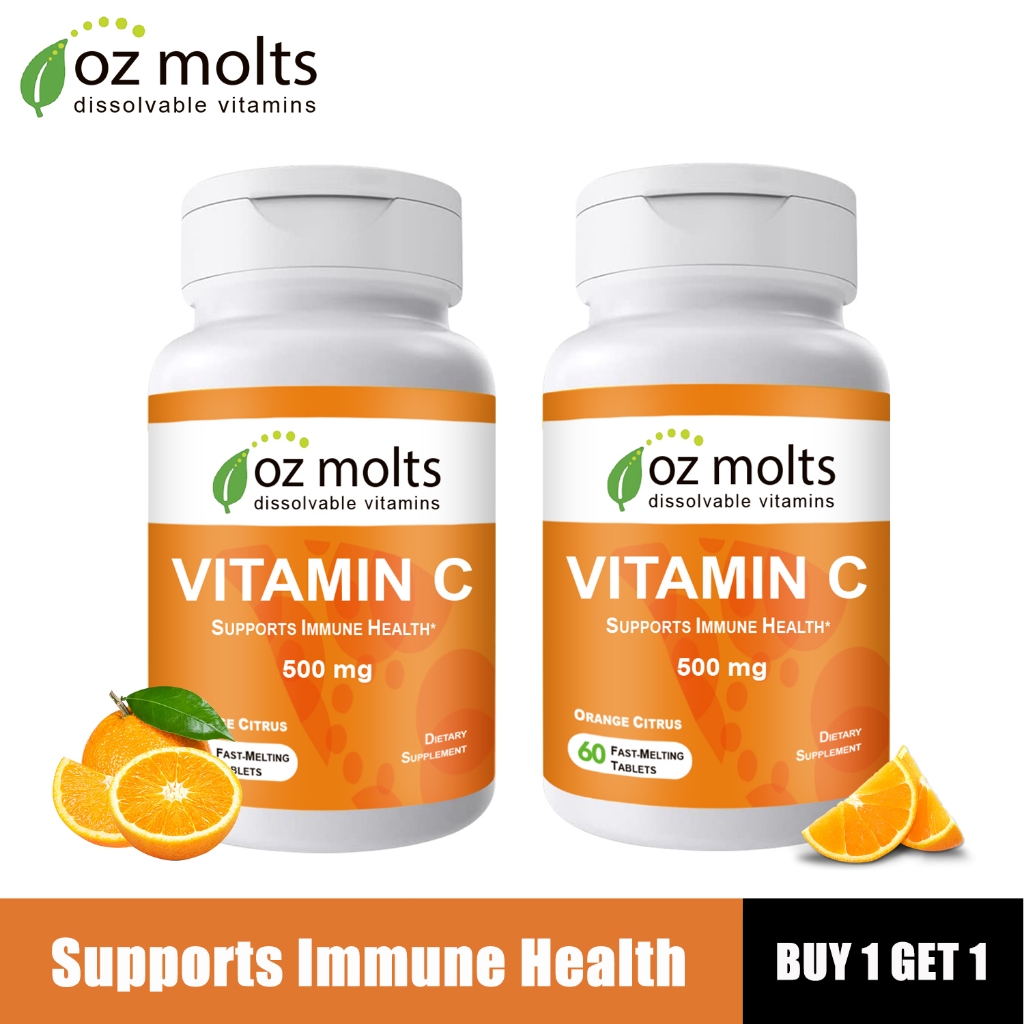 Ozmolts Vitamin C Tablet Vitamins for Immune System Healthy Antioxidant ...
