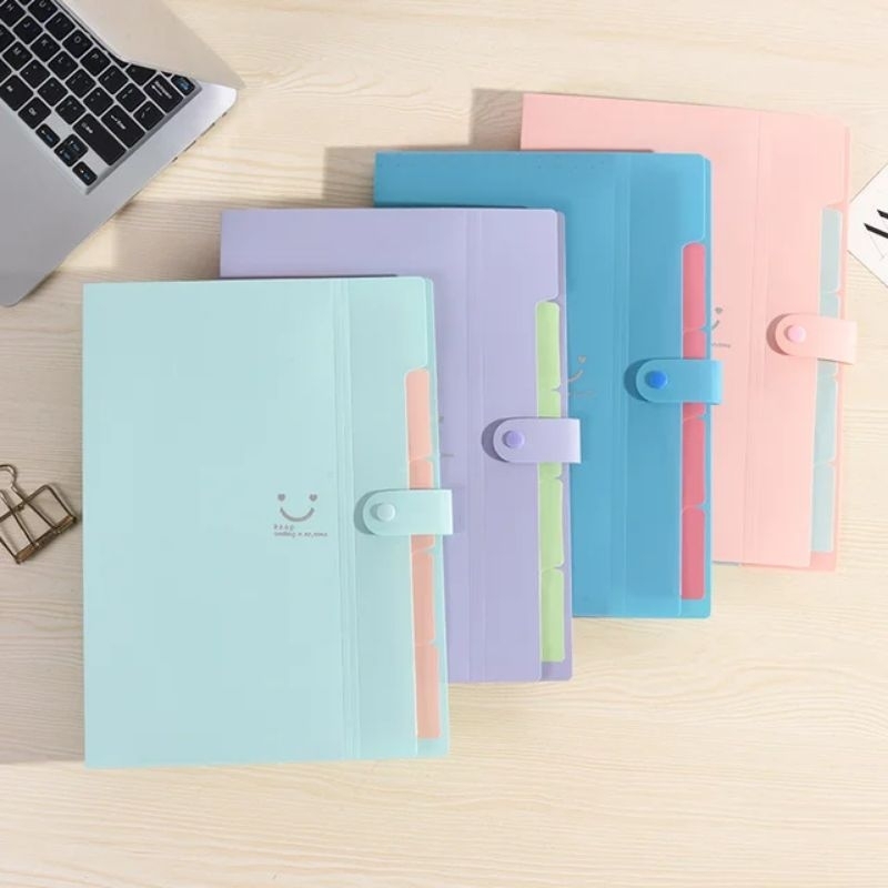 A4 Folder with Expanding division folder (1pc) | Shopee Philippines