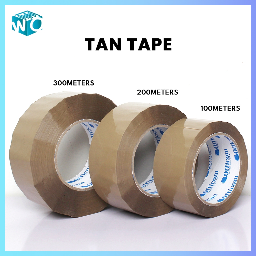 Packaging Tape Clear Tape 100 / 200 / 300 meters Transparent Tape ...