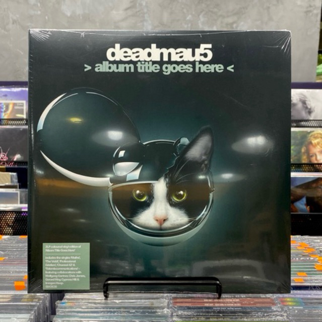 DEADMAU5 Album Title Goes Here Light Blue 2LP Vinyl | Shopee Philippines