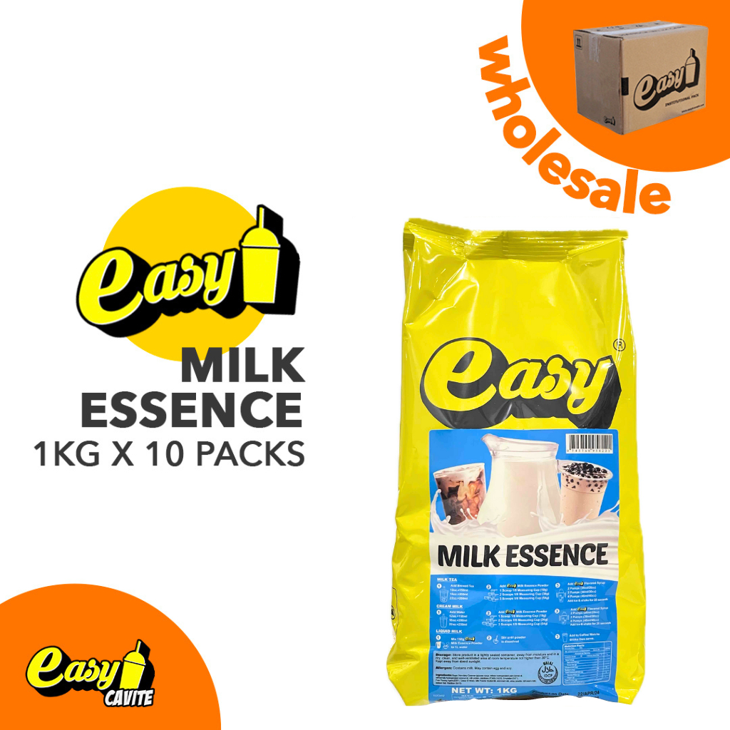 Easy Brand Milk Essence Powder 10kg - Base for Milk Tea, Coffee, Shake ...