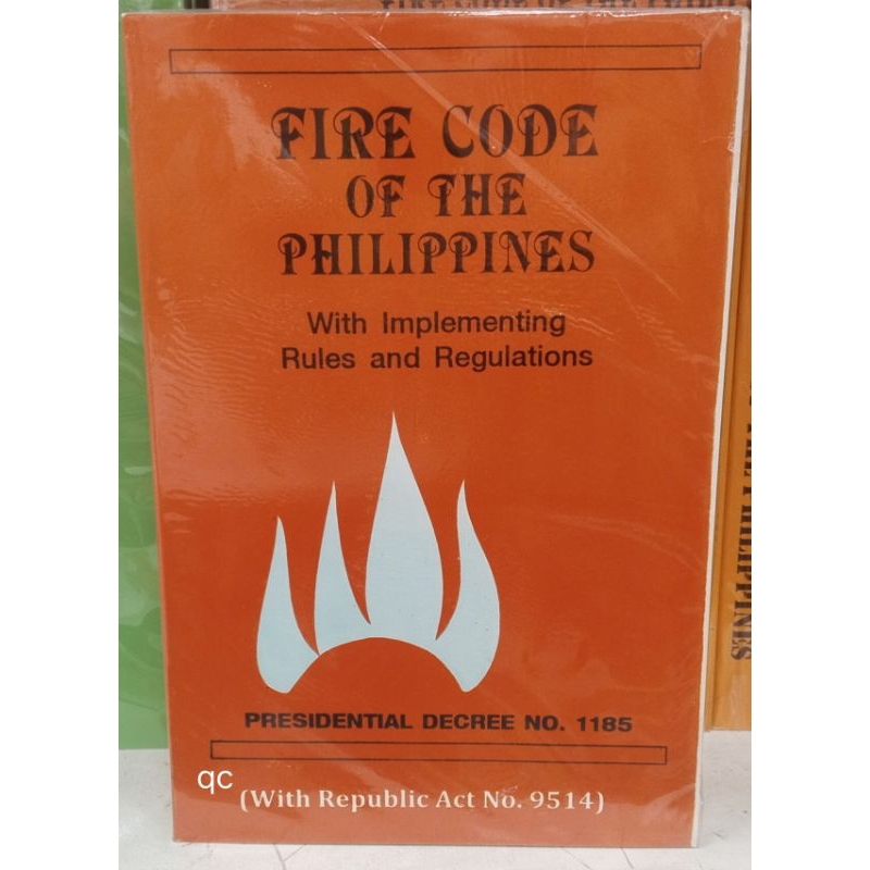 FIRE CODE OF THE PHILIPPINES ( WITH IMPLEMENTING RULES AND REGULATIONS ...