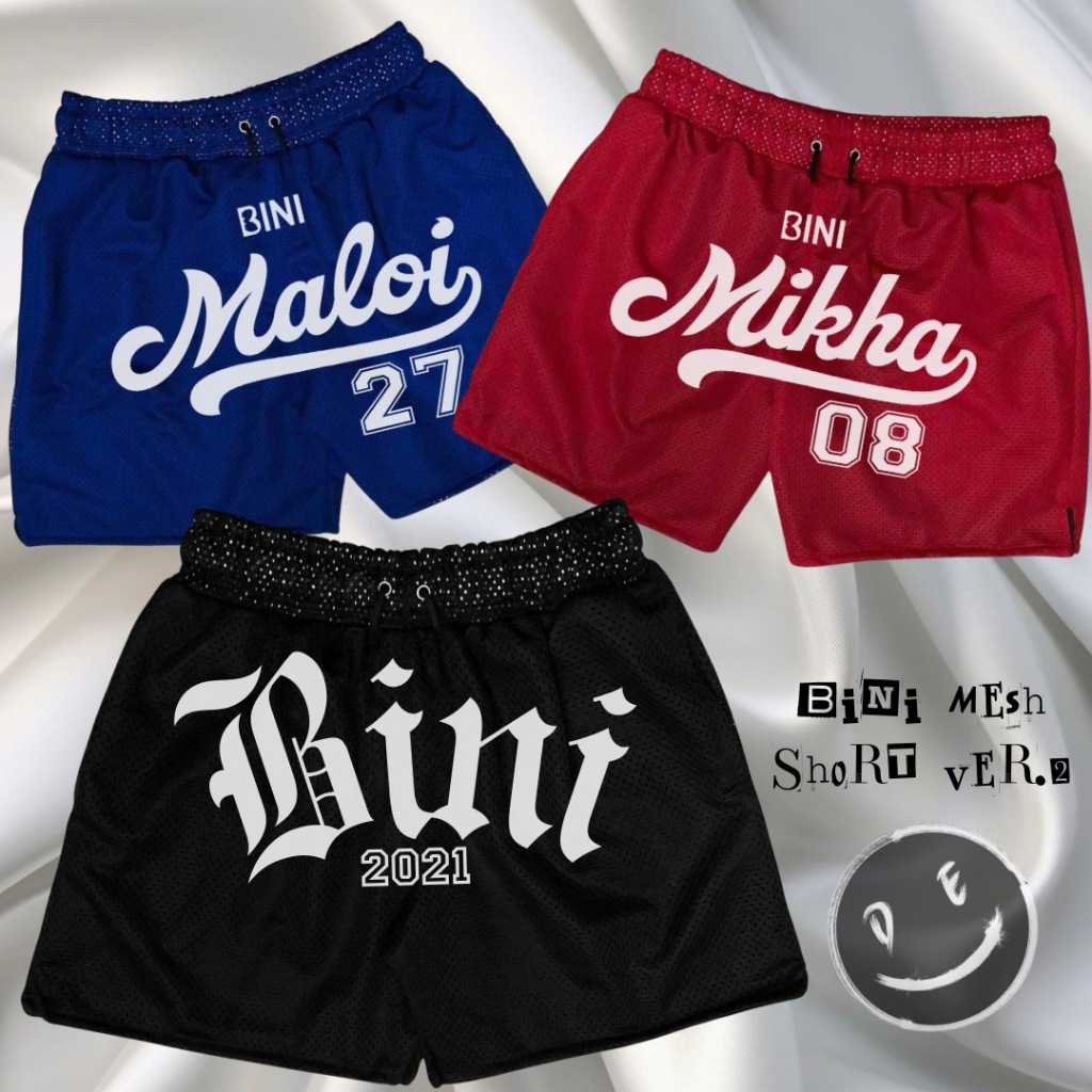 BINI MESH SHORT VER.2 / FAN MADE BINI MESH /BINI SUBLI MESH SHORT ...