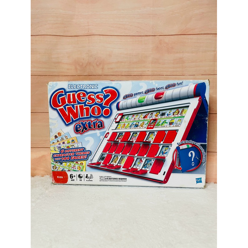 Electronic Hasbro Guess who? Extra | Shopee Philippines