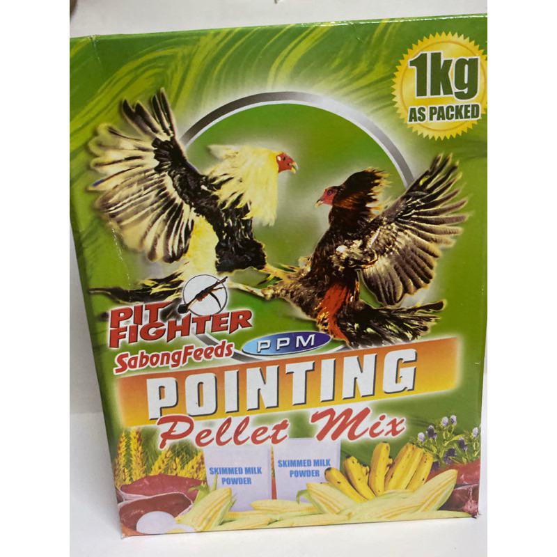 POINTING PELLET 1kg pack_pellet mix(for gamefowl) | Shopee Philippines
