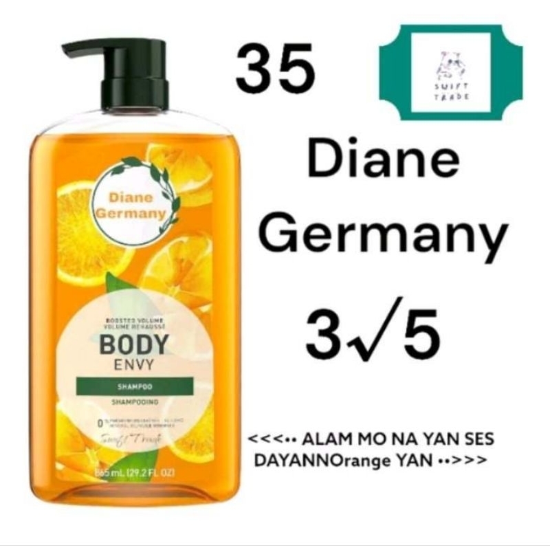 Diane Organic Germany Shampoo 35ML/Box | Shopee Philippines