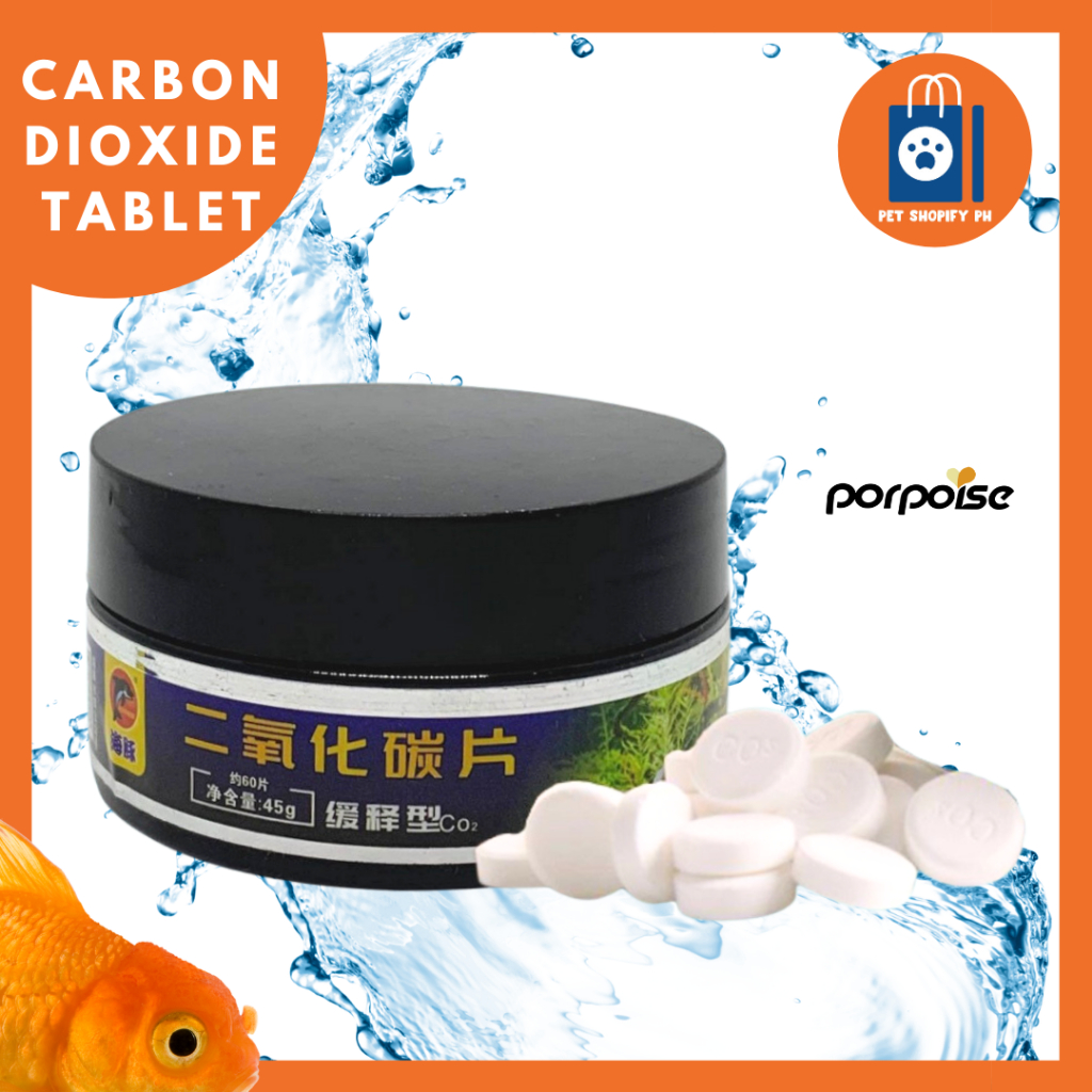 PORPOISE - CARBON DIOXIDE (C02) DISSOLVING TABLETS FOR AQUARIUM PLANTS ...