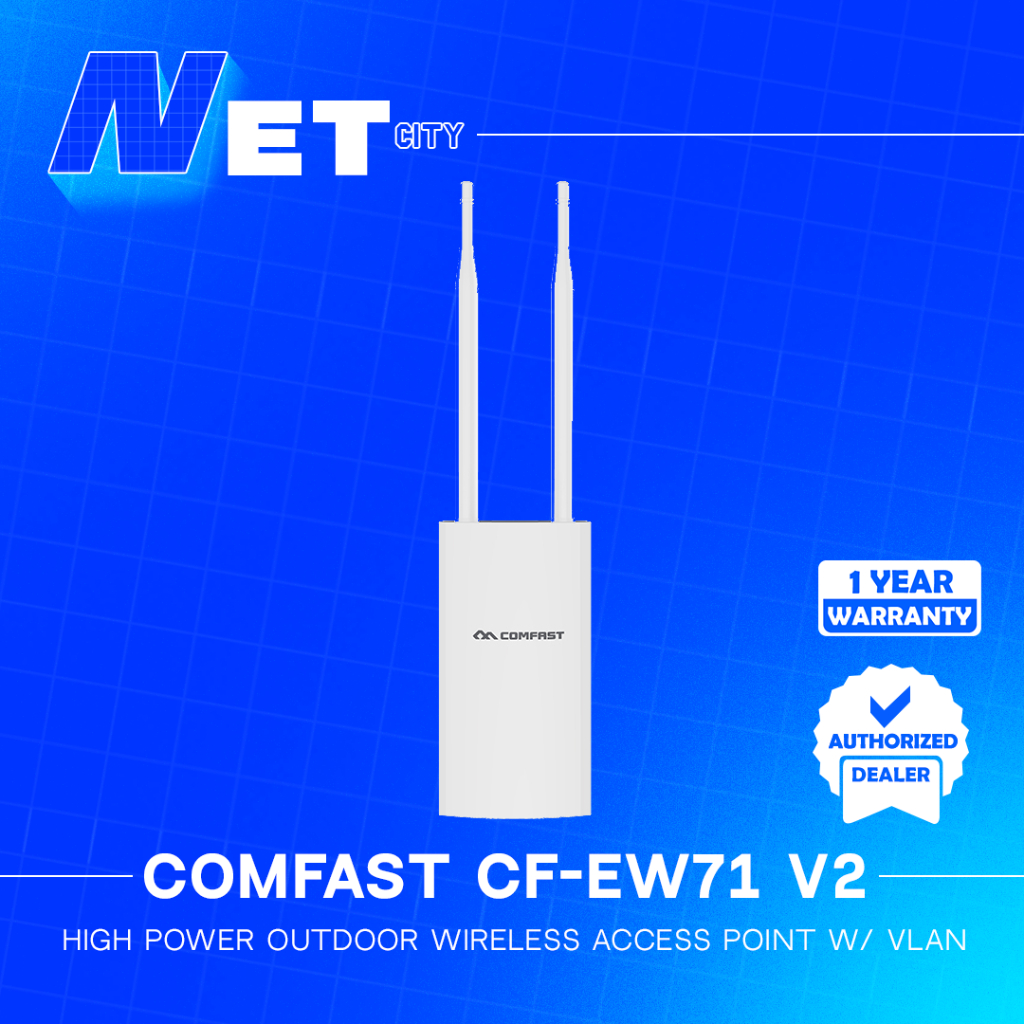 COMFAST CF-EW71 V2 w/ VLAN 300Mbps Outdoor Access Point | Shopee ...