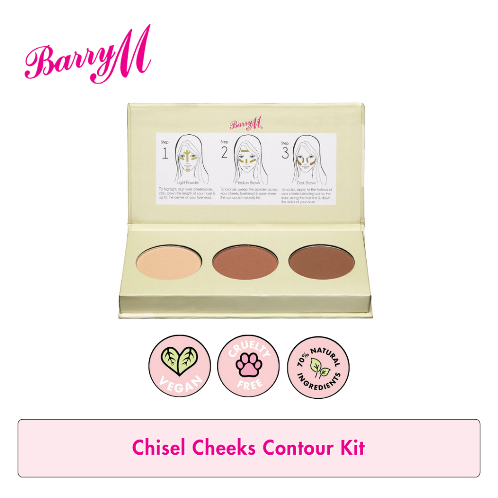 Barry M Chisel Cheeks Contour Kit | Shopee Philippines
