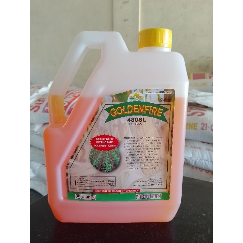 GOLDEN FIRE 480SL Herbicide 1 Gallon by Golden Farmers | Shopee Philippines