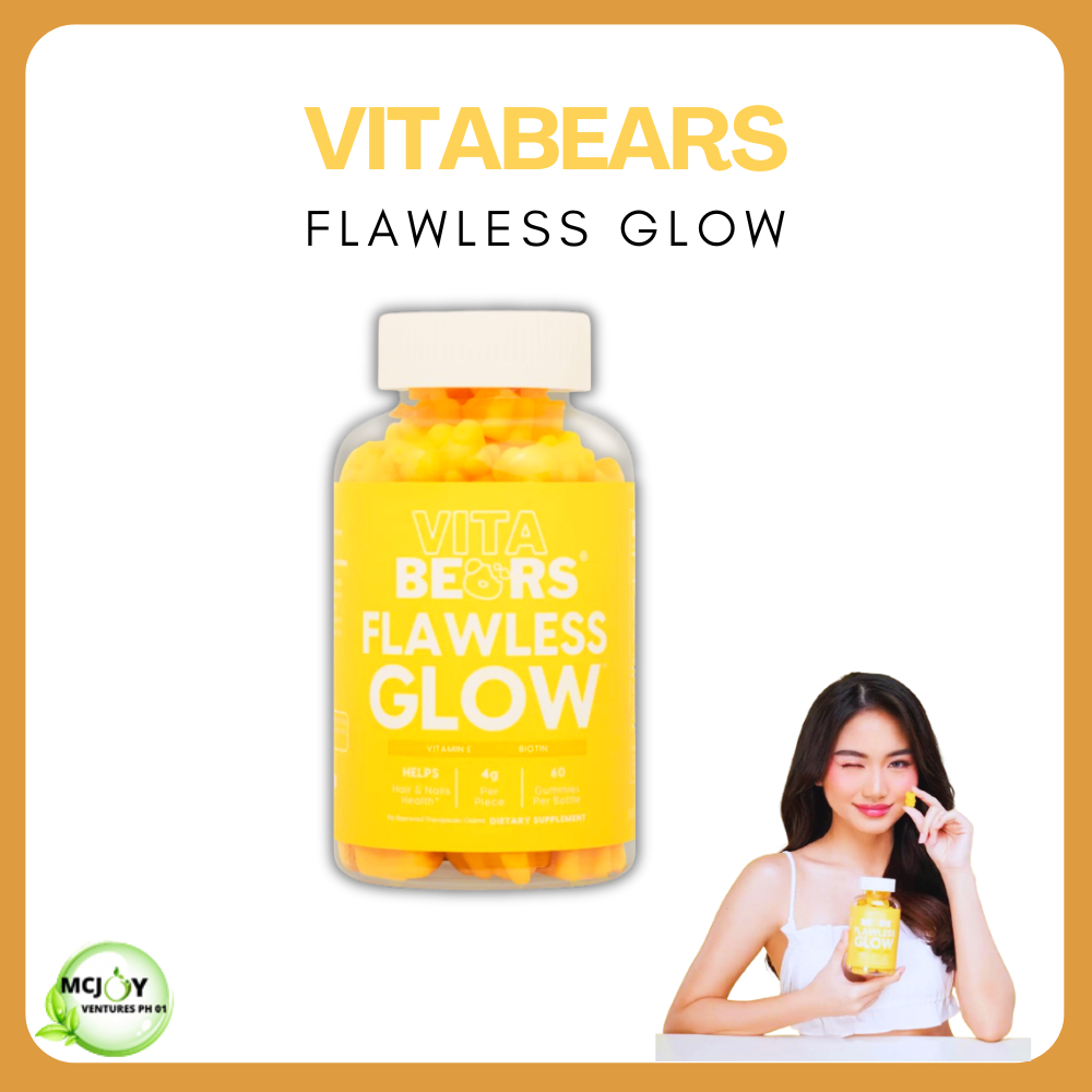 VITABEARS FLAWLESS GLOW Chewable Gummy bears, biotin for hair, Stronger ...