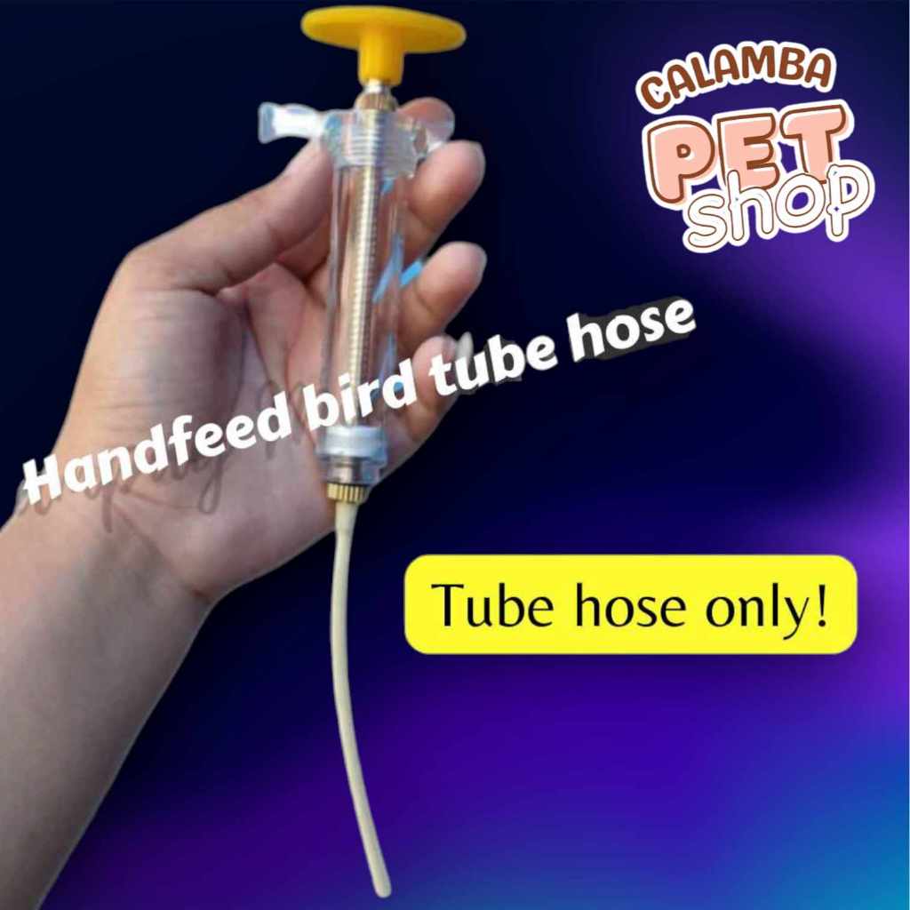 Handfeed Bird Tube Hose Feeding 13cm (hose only per pc.) | Shopee ...