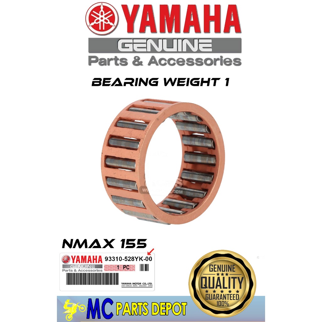 YAMAHA GENUINE CONNECTING ROD BEARING / CRANK PIN BEARING FOR NMAX 155 ...