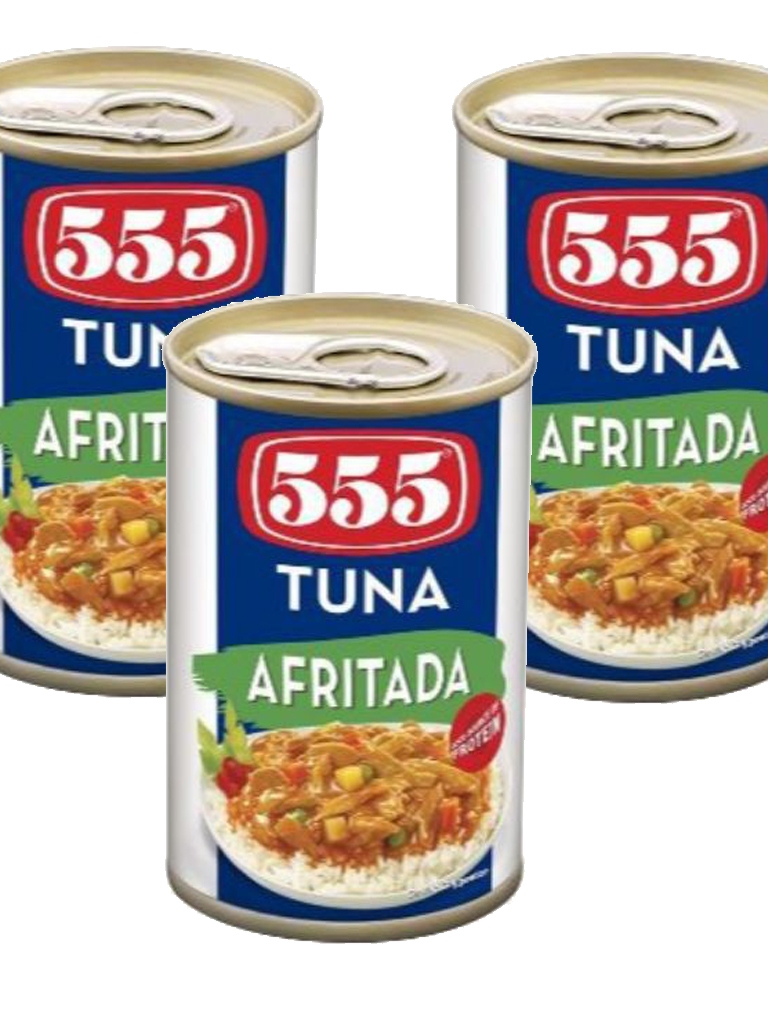 555 Tuna Afritada 155 grams - Pack of 3 | Shopee Philippines
