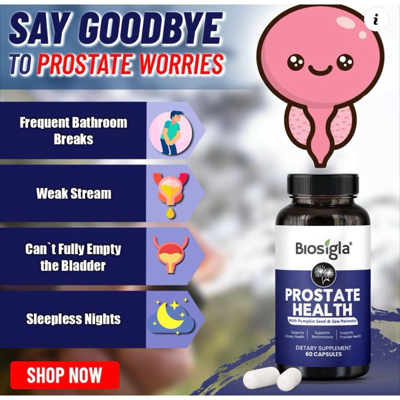 BIOSIGLA PROSTATE HEALTH ORIGINAL | Shopee Philippines