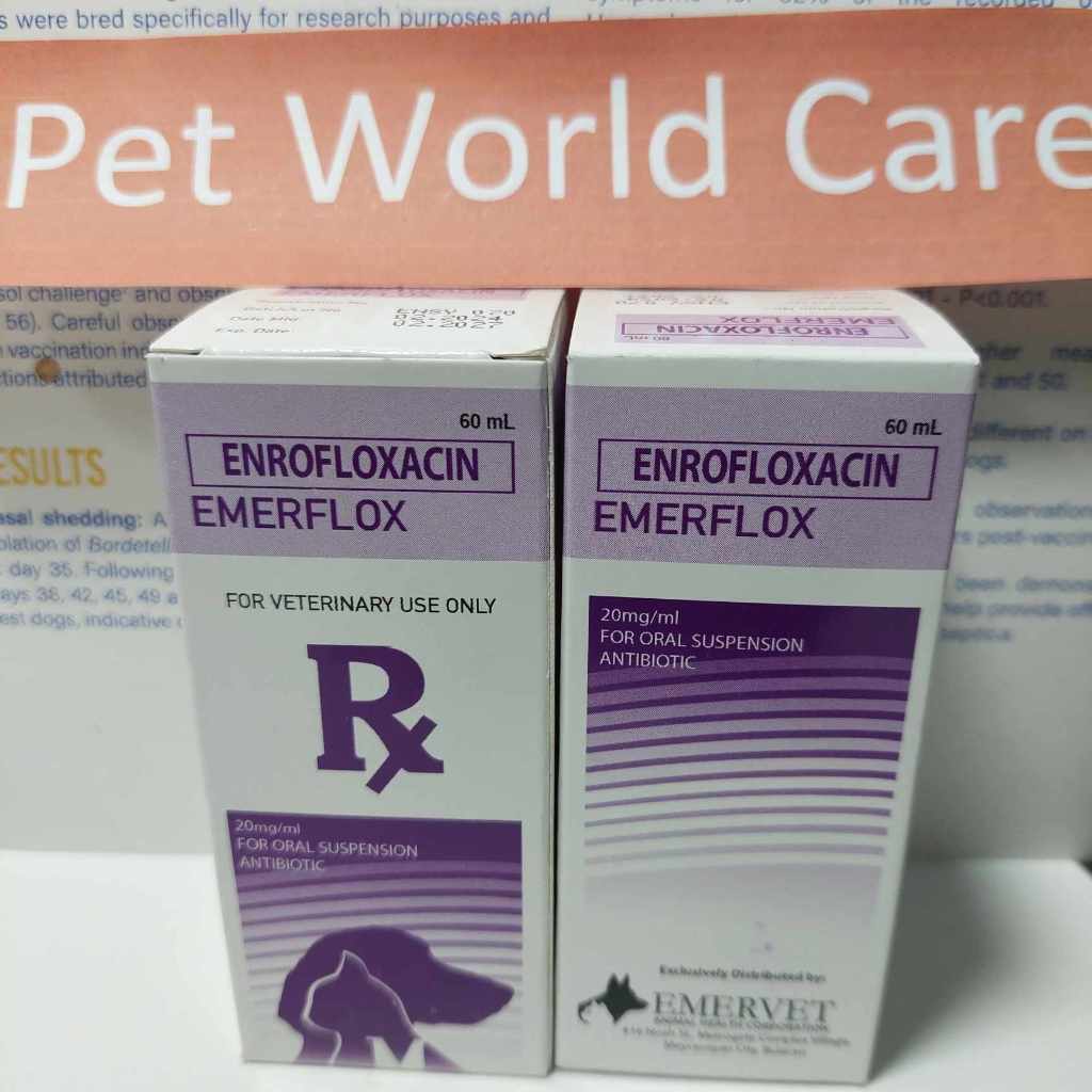 Emerflox (Antibiotic) 60ML for Pets | Shopee Philippines