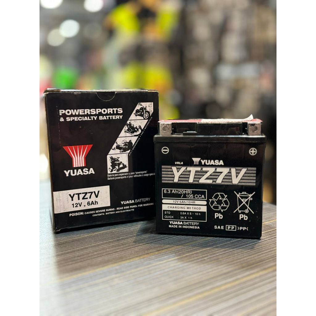 ORIGINAL YUASA BATTERY YTX4L-BS / YT5A / YTZ6V / YTZ7V | Shopee Philippines