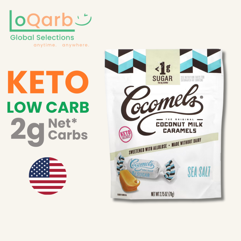 Cocomels, Coconut Milk Caramels, Sea Salt, 2.75 oz (78 g) | Shopee ...