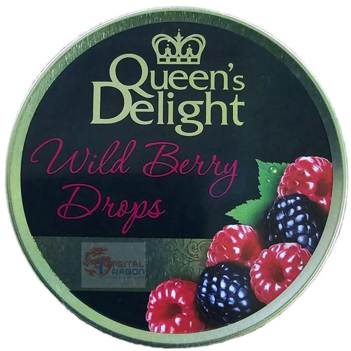 Authentic Queen's Delight Citrus Mix and Wild Berry Drops Tin 150g ...