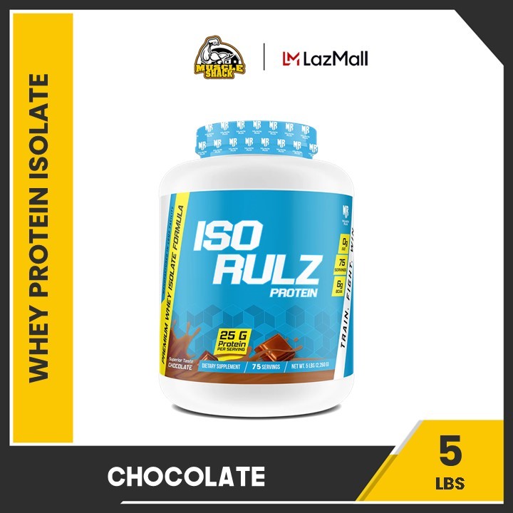Muscle Rulz ISO Rulz Protein 5lbs Isolate Protein | Whey Protein ...