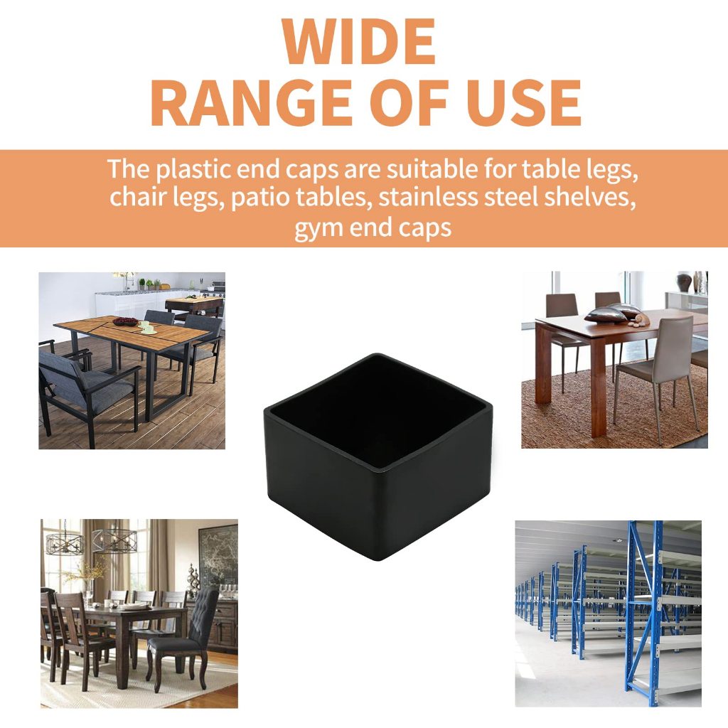 Rubber Footing Square Rectangular Tube Rubber Footing ( Price 1 pc ...