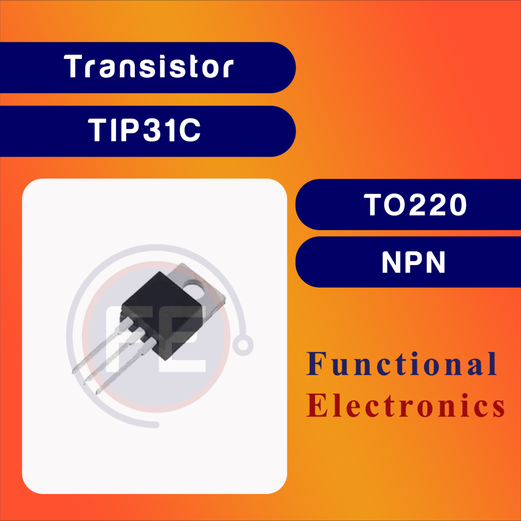 TIP31C TIP32C TIP41C TIP42C Transistor ( 5PCS ) | Shopee Philippines