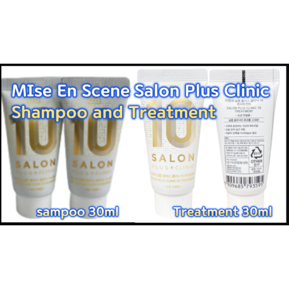 MIse En Scene Salon Plus Clinic Shampoo/ Treatment 30ml | Shopee ...