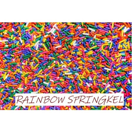 Sprinkle Candy Scramble Shake Toppings Cake Decor Rainbow Candy 100g ...