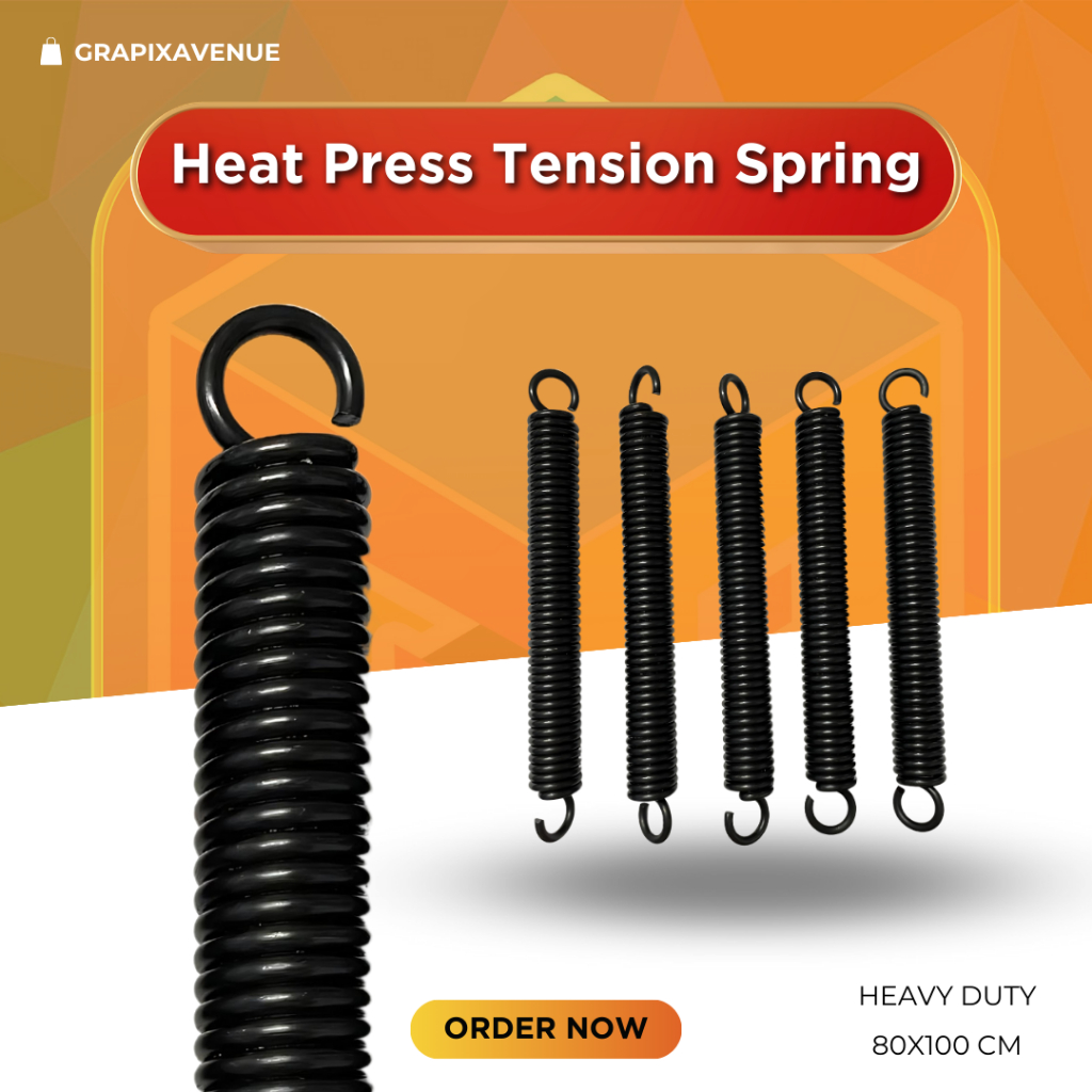 Tension Spring for Heatpress Machine (Heavy Duty) 80x100 cm | Shopee ...
