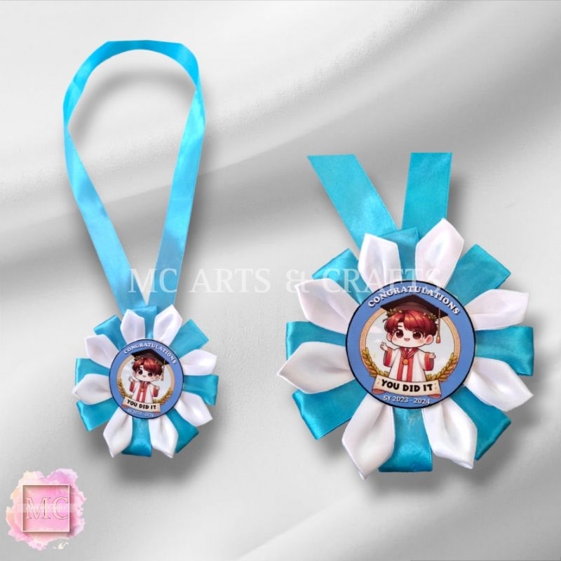 GARLAND FOR KINDER (BLUE/AQUA BLUE/ROYAL BLUE) | Shopee Philippines