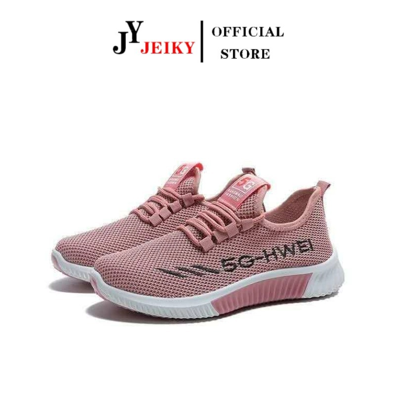 JEIKY Ladies 5G Light Breathable Shoes Low-Cut Running Sneakers #B212 ...