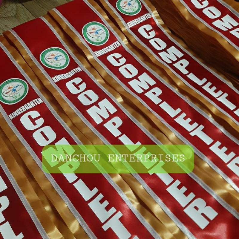SASH for Graduation / Completer / Moving Up | Shopee Philippines