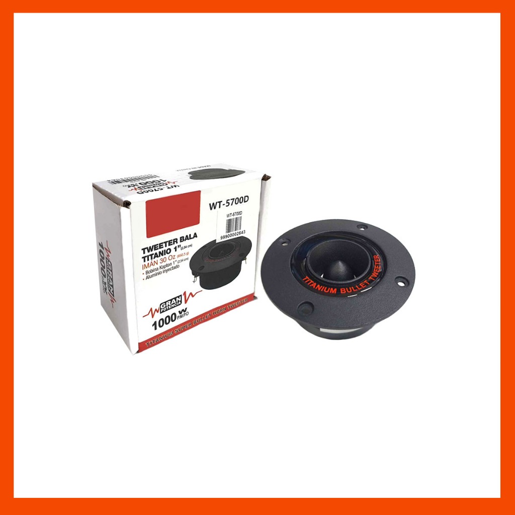 1PC WT-5700D Super Bullet Tweeter 1000W PMPO | Shopee Philippines