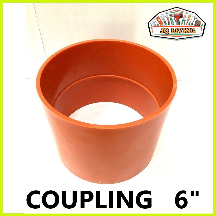 CCS PVC Orange Fittings | 6" BIG SIZE| Sanitary Fittings | Coupling 6 ...