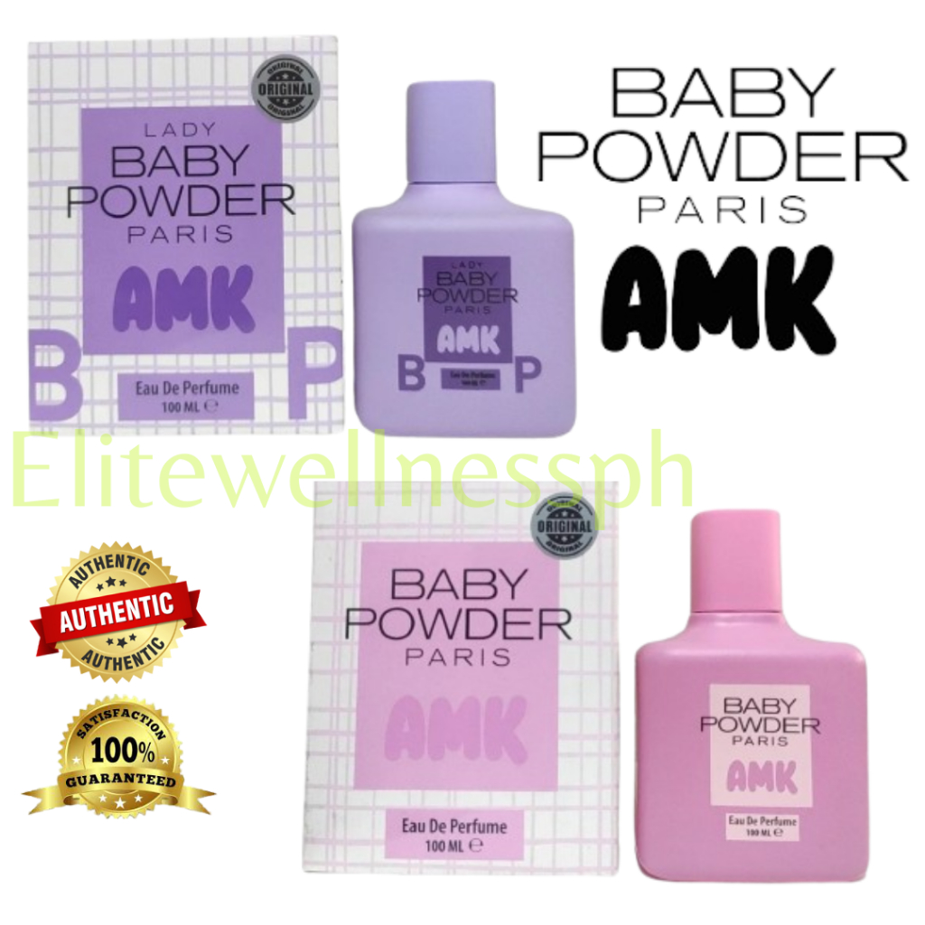 Baby Powder Paris AMK Eau De Perfume 100 ml I Sora Cosmetics I Made in ...