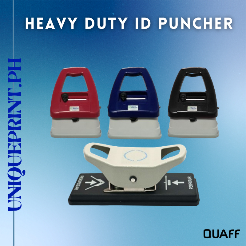 2 in 1 Puncher for ID Corner and Oblong & 3 in 1 ID Puncher Circle ...
