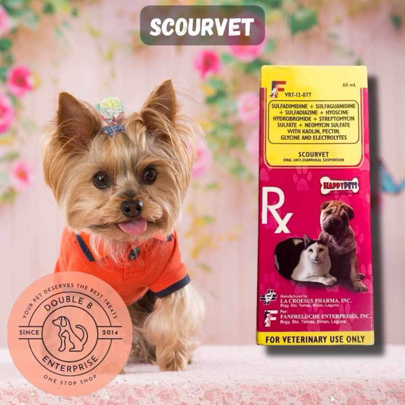 Scourvet (Anti-Diarrheal Suspension) | Shopee Philippines