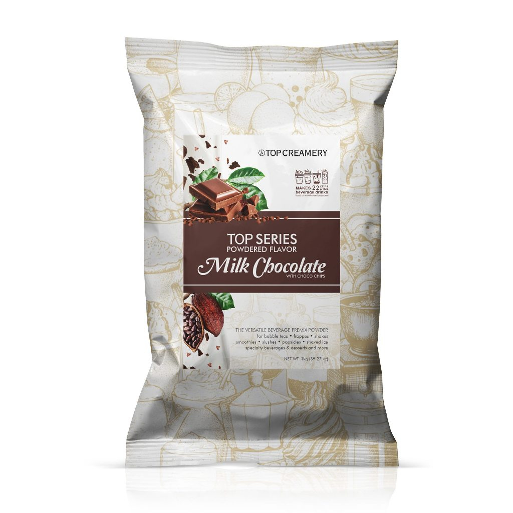 Top Creamery Chocolate Kisses Powder Flavor 1kg | Shopee Philippines